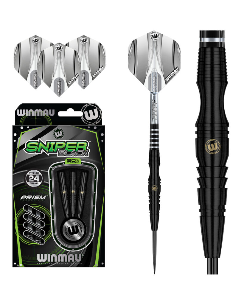 Winmau Sniper Black Dart Set – SGS